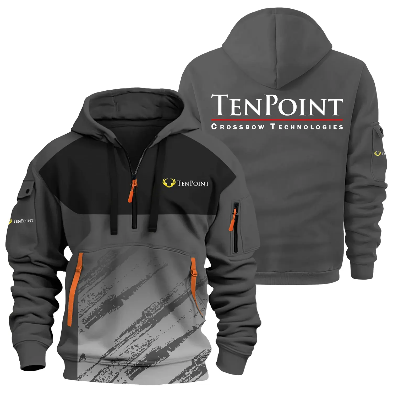 TenPoint Crossbow Exclusive Hoodie Half Zipper OUHU3DHHZ04TPZ ...