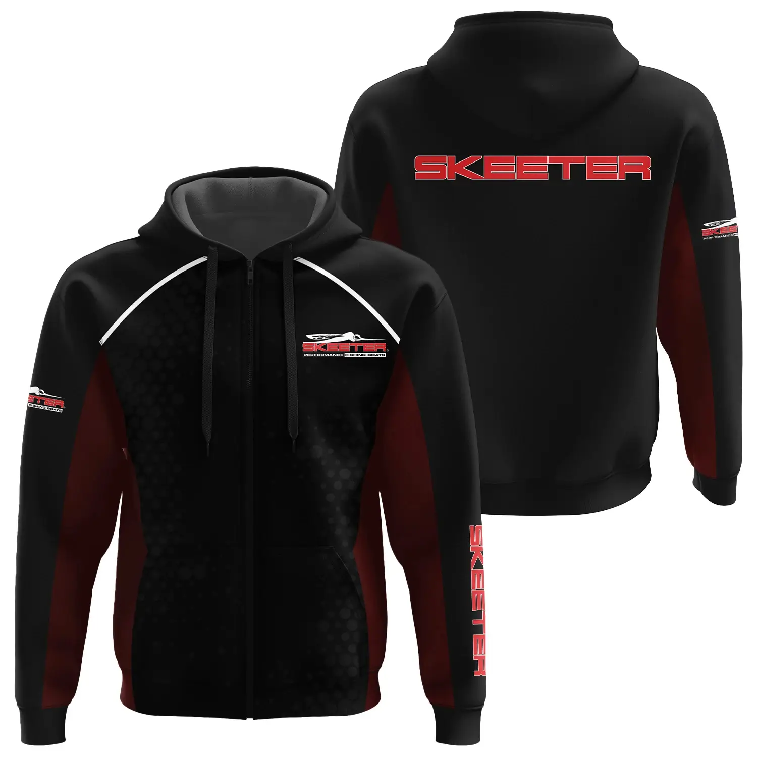 Skeeter Exclusive Zipper Hoodie TTFSHDZ3D081912STZ - Skeeter Hoodie ...